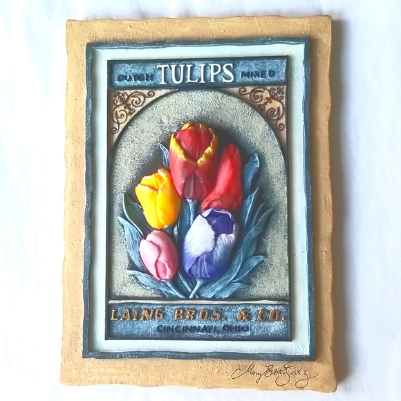 Laing Bros. & Co. | Art | Laing Bros Co Ohio Composed Dutch Tulips Wall ...